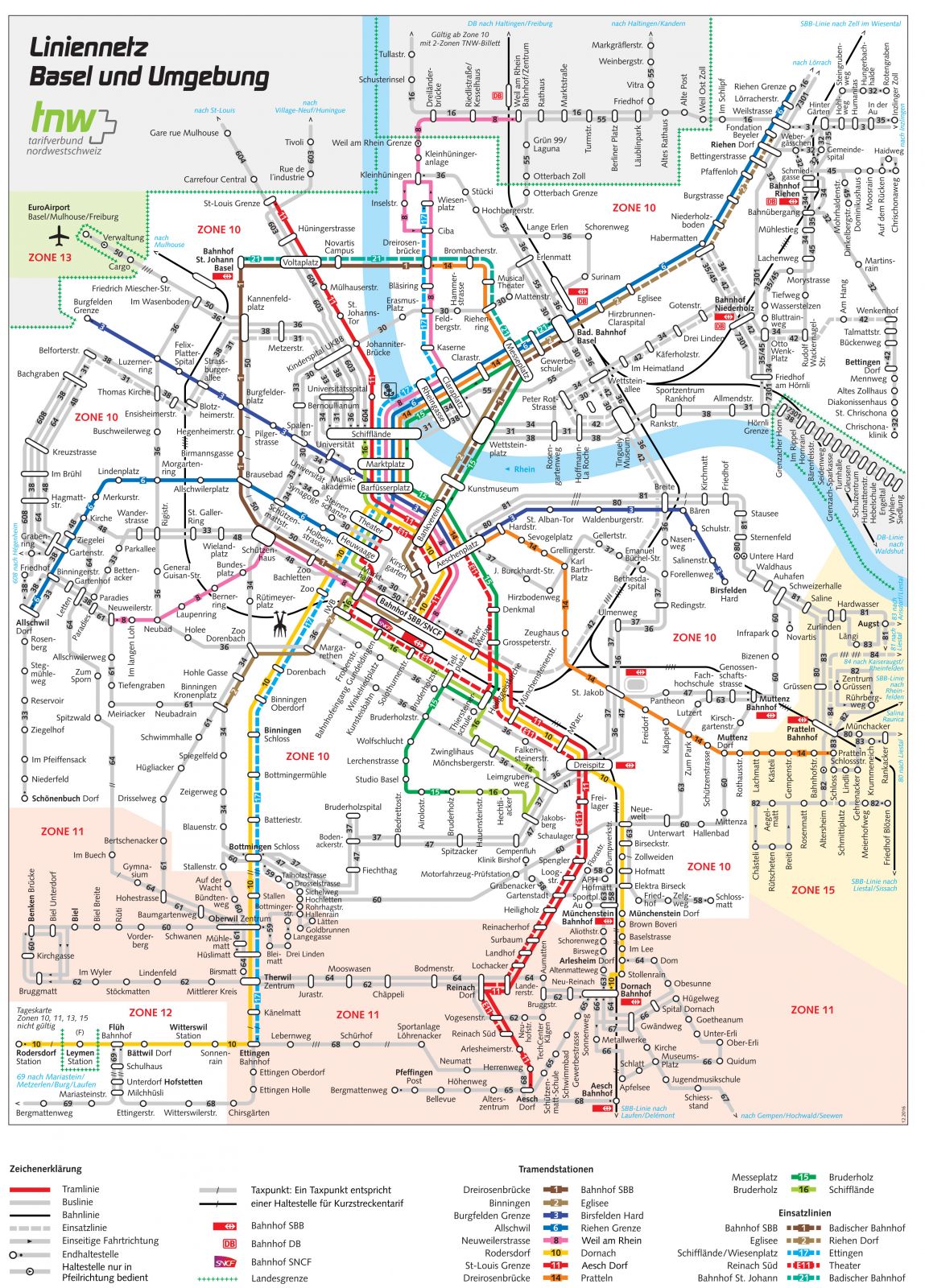 The greater Basel area – Tarifverbund Nordwestschweiz
